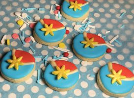Captain Marvel - Sugar Cookies (Video Included)